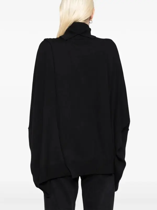 Junya Watanabe Wool Blend Roll-neck Sweater