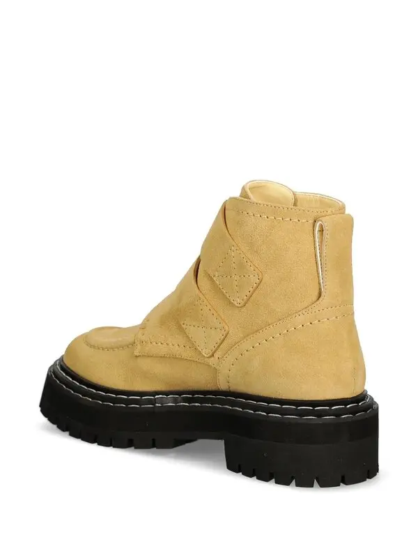 Proenza Schouler Suede Biker Boots
