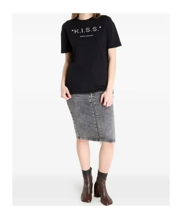 Off-White Kiss Quote T-shirt