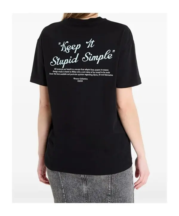 Off-White Kiss Quote T-shirt
