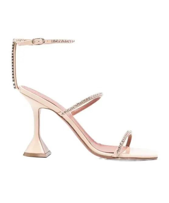Amina Muaddi Gilda Crystals Sandals
