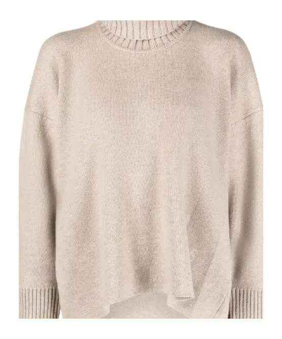 Proenza Schouler Roll-neck Wool-blend Jumper - Nude