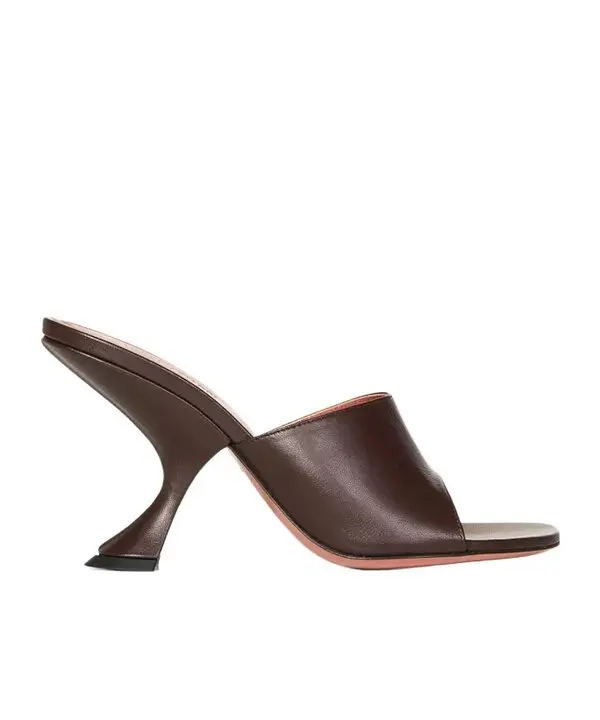 Amina Muaddi Open-toe High Heels - Multicolor