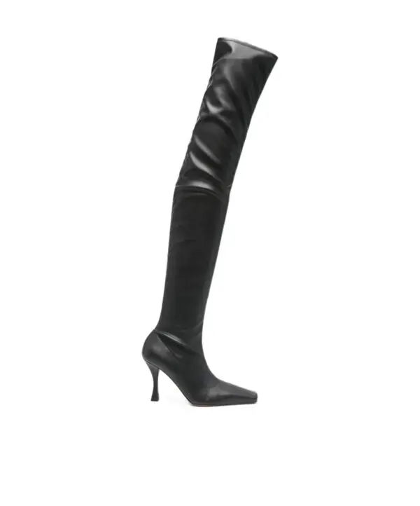 Proenza Schouler Trap Knee-high Boots - Black