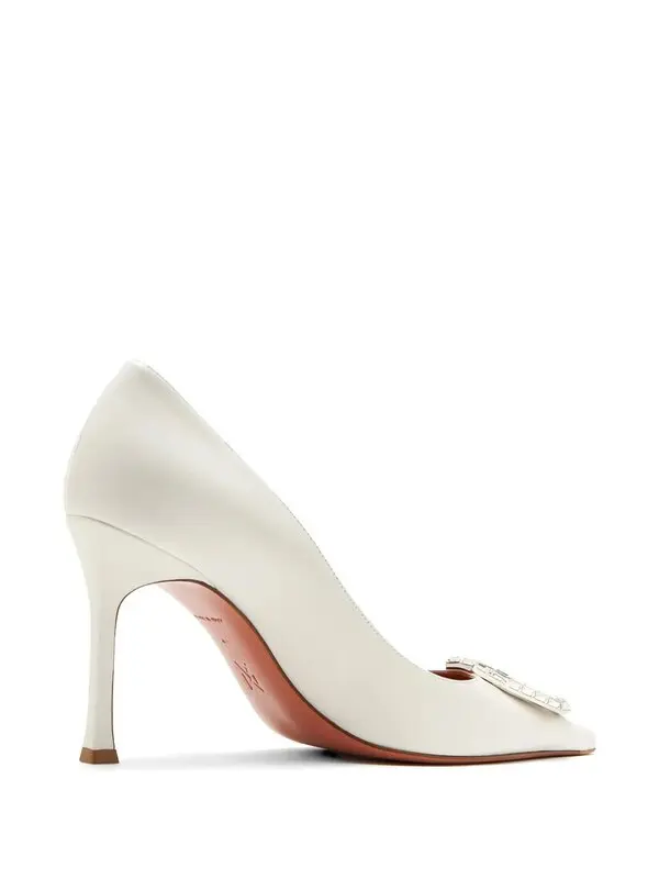 Amina Muaddi Camelia Crystal-embellishment Pumps