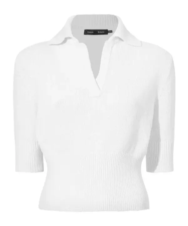 Proenza Schouler Cotton-blend Polo Shirt