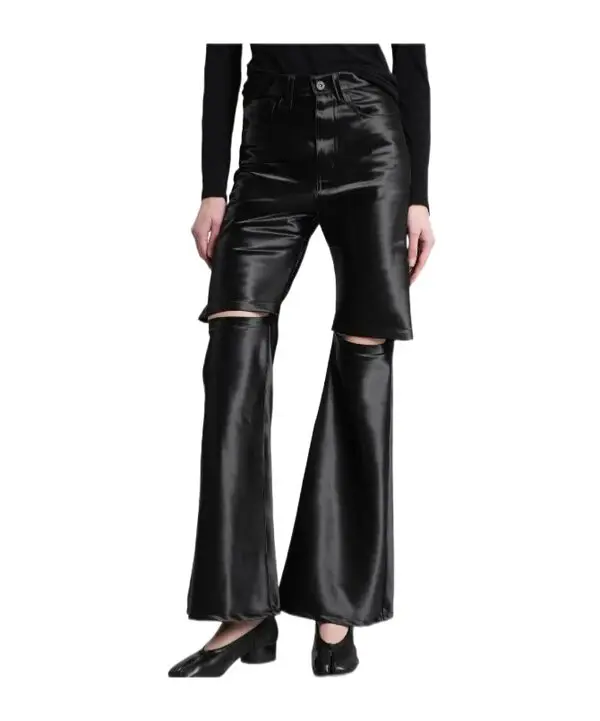 Junya Watanabe Embossed Cropped Trousers