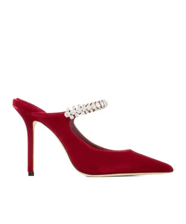JIMMY CHOO High-heeled Mules
