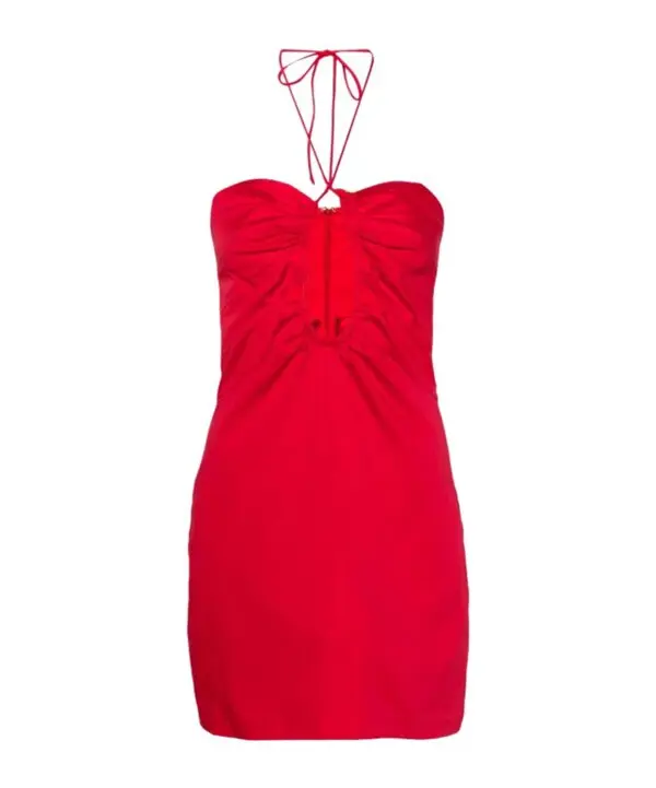 Cult Gaia Laura Halterneck Minidress