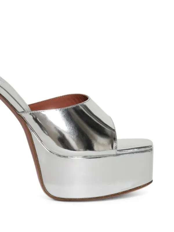 Amina Muaddi Dalida Plateau Sandals