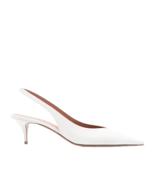 Amina Muaddi Anok Slingback-pointed Pumps