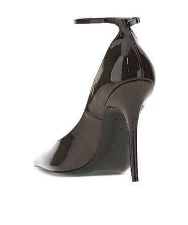 Amina Muaddi 105mm Anok Ankle-strap Pointed-toe Pumps