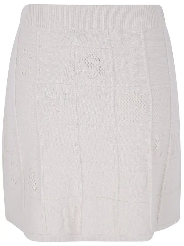 TWINSET Embroidery Mini Skirt