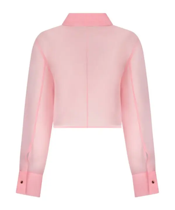 Khaite Jasen Cropped Shirt