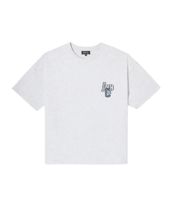A.p.c. Logo-embroidered Short-sleeve T-shirt