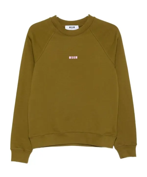 MSGM Raglan-sleeve Logo Sweatshirt