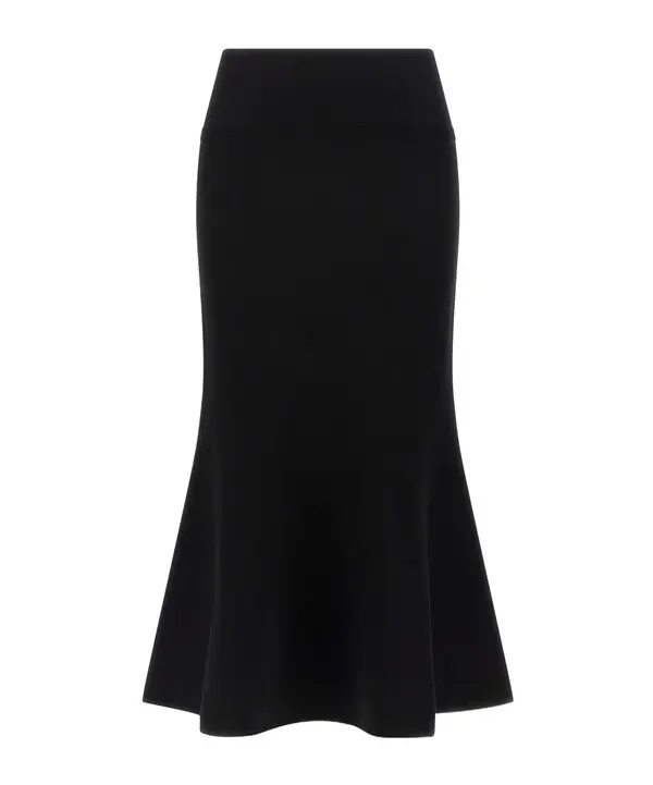 TWINSET Godet Midi Knit Skirt