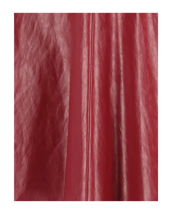 Federica Tosi Fla Leather Skirt
