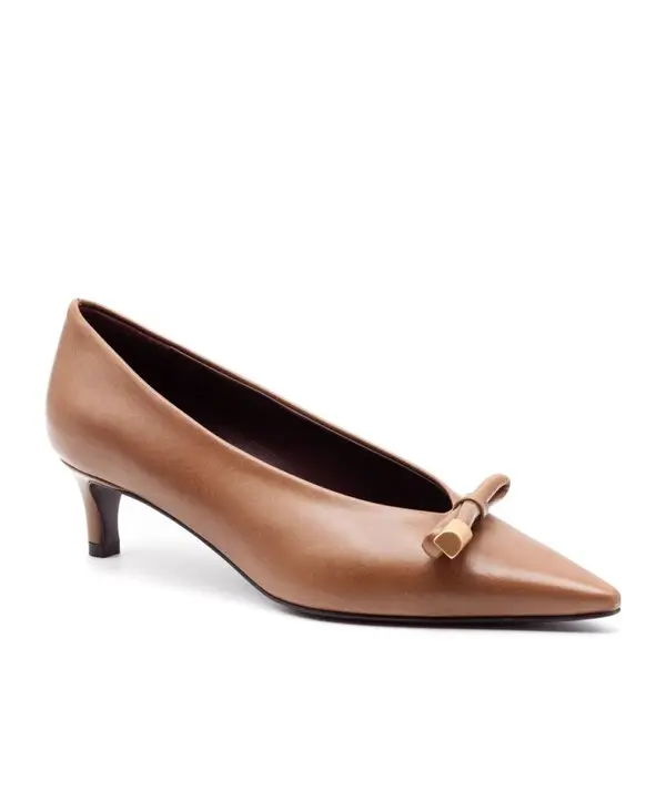 Roberto Festa Odisy Bow Kitten Heeled Pumps