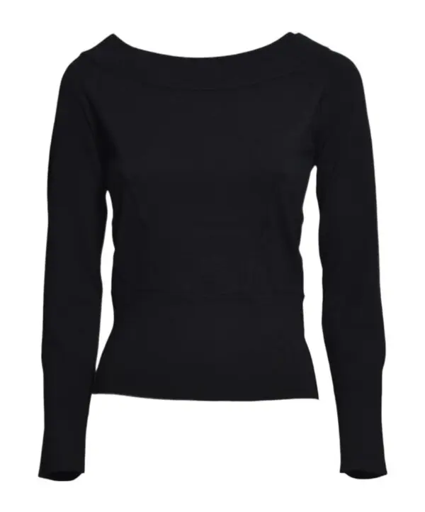 Max Mara Long-sleeved Knitwear - Black