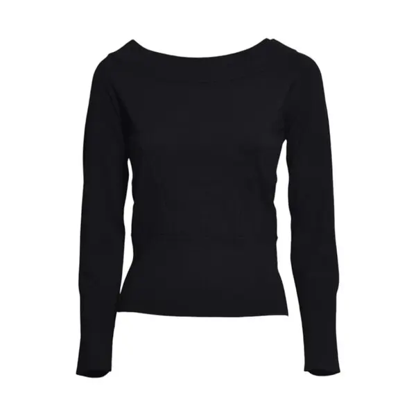 Max Mara Long-sleeved Knitwear - Black