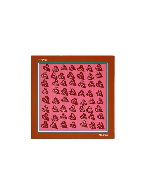 Max Mara Square Silk Scarf