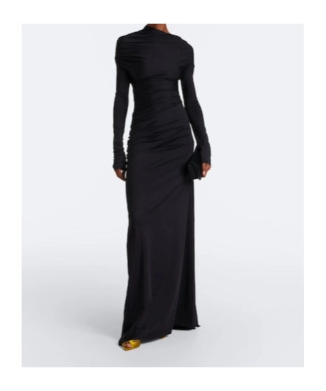 Victoria Beckham Draped Jersey Gown