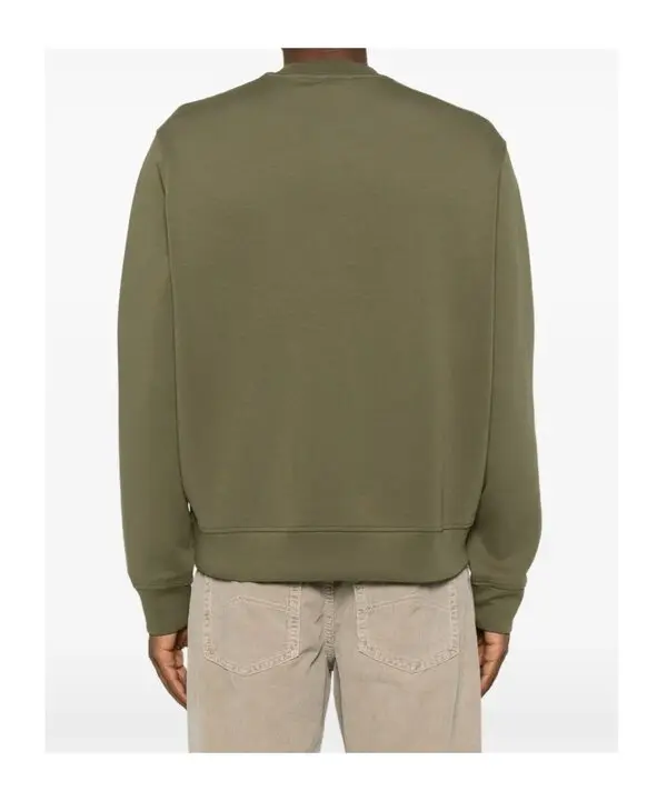 Emporio Armani Logo-print Crew-neck Sweatshirt