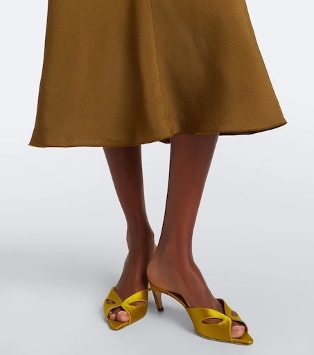 Victoria Beckham Bela Ruched Midi Dress