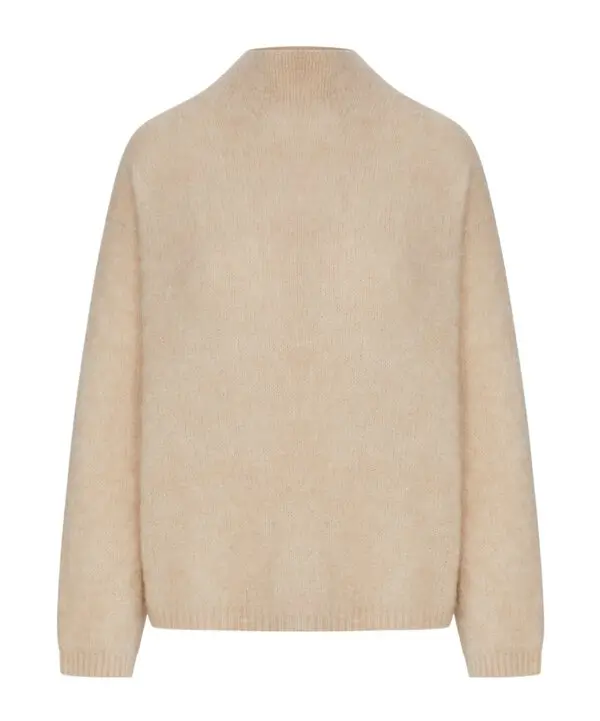 FORTE_FORTE Mock Neck Sweater