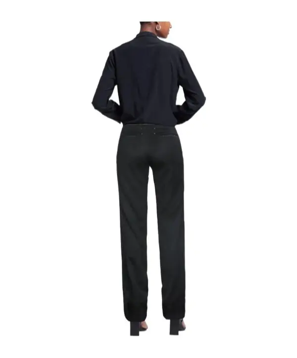 MAISON MARGIELA Solid Color Wool Trousers