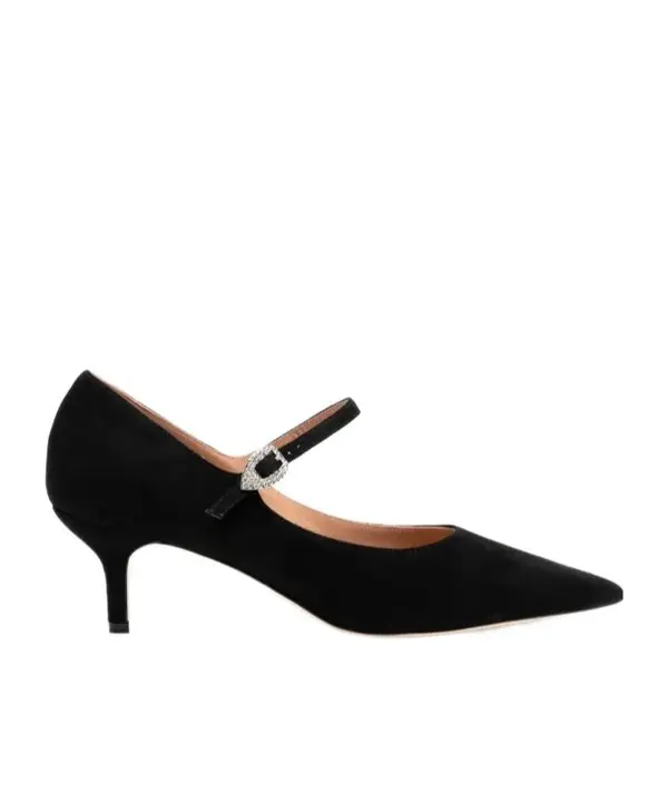 MALONE SOULIERS 45mm Crystal-embellished Pumps - Black