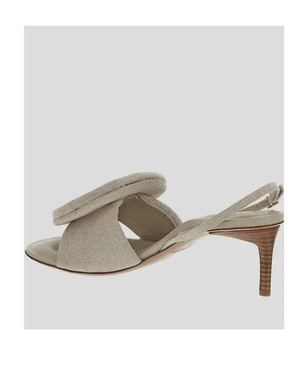 Jacquemus Cuscinu Slingback Sandals - Nude