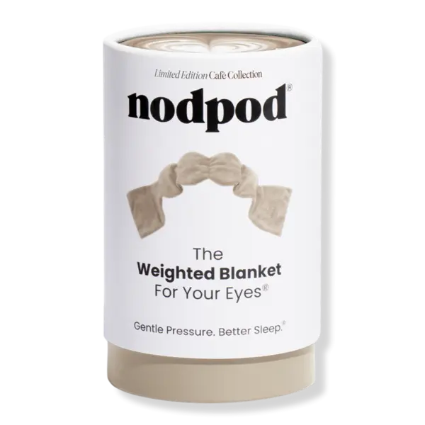 NODPOD Weighted Blanket For Your Eyes Cafe Collection