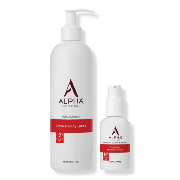 ALPHA SKINCARE Face & Body Set