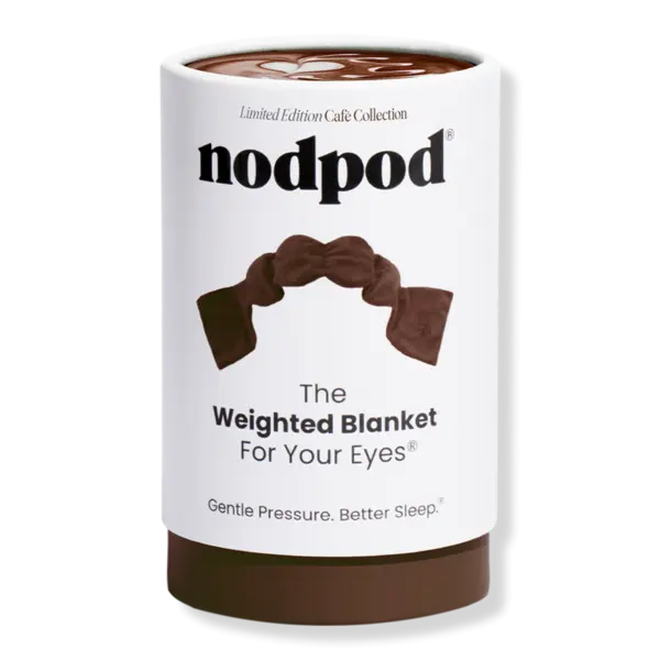 NODPOD Weighted Blanket For Your Eyes Cafe Collection