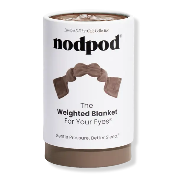NODPOD Weighted Blanket For Your Eyes Cafe Collection
