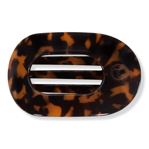 TELETIES Flat Round Hair Clip
