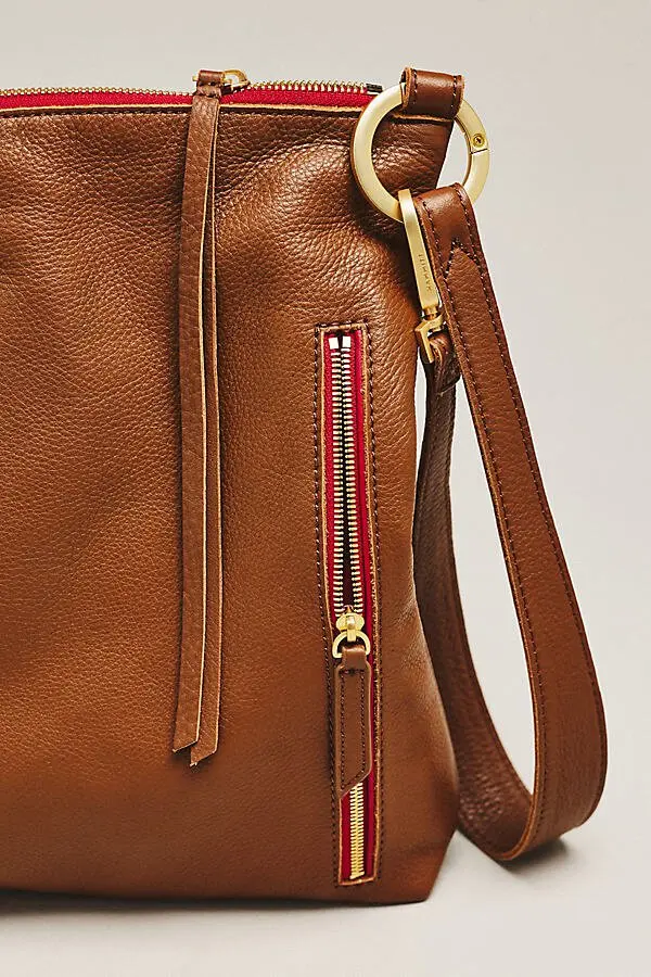 HAMMITT Kyle Leather Shoulder Bag - Chocolate