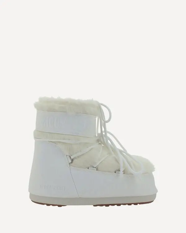 Moon Boot Icon Low Faux Fur Boots
