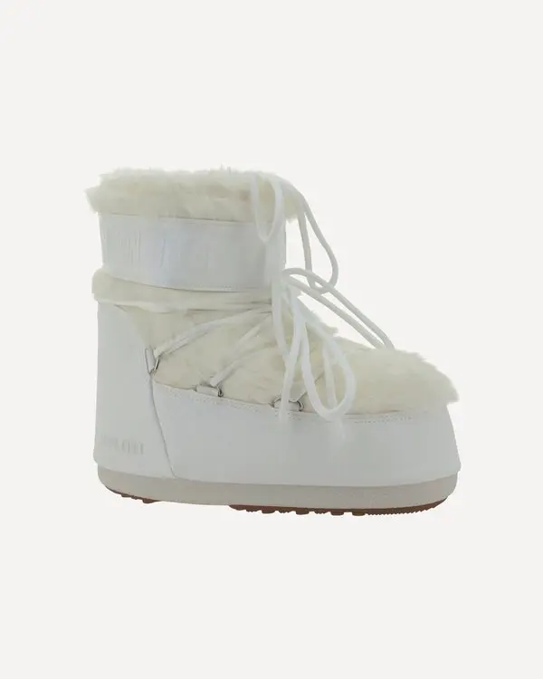 Moon Boot Icon Low Faux Fur Boots
