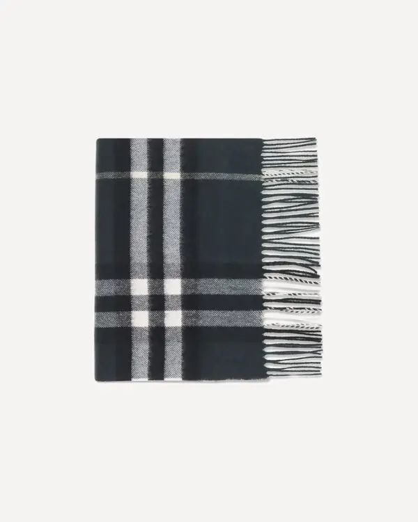 Burberry Cashmere Check Scarf