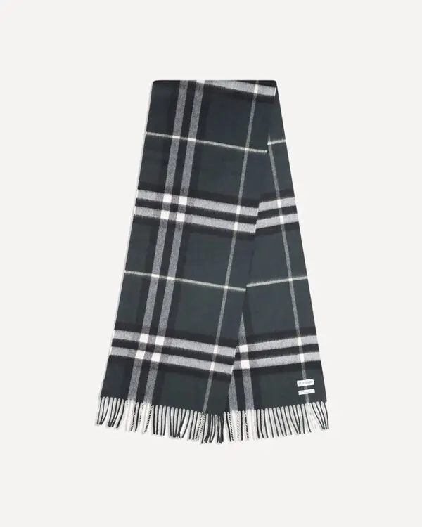 Burberry Cashmere Check Scarf
