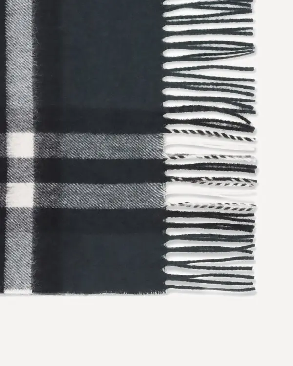 Burberry Cashmere Check Scarf