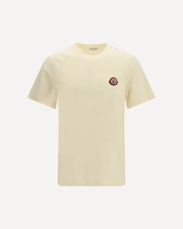 Moncler Cotton Jersey T-shirt With Logo Ale