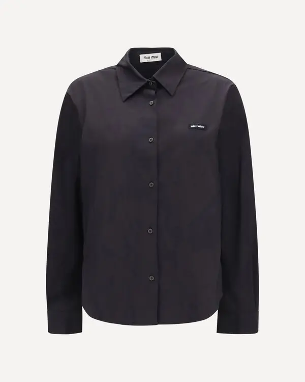 Miu Miu Stretch Poplin Shirt