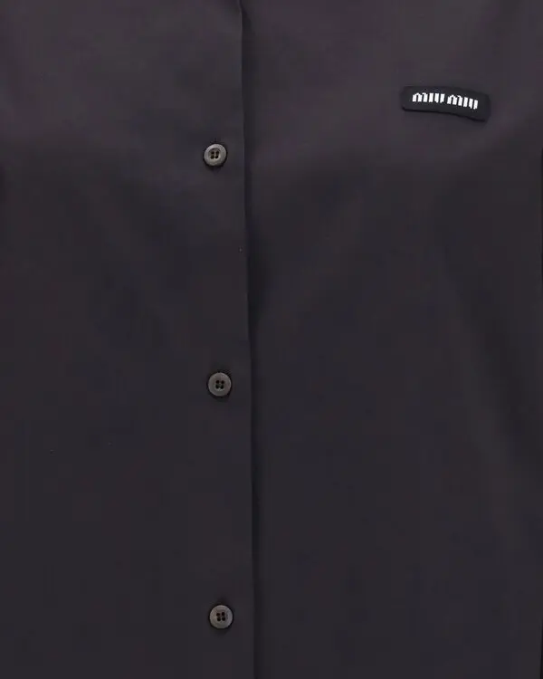 Miu Miu Stretch Poplin Shirt