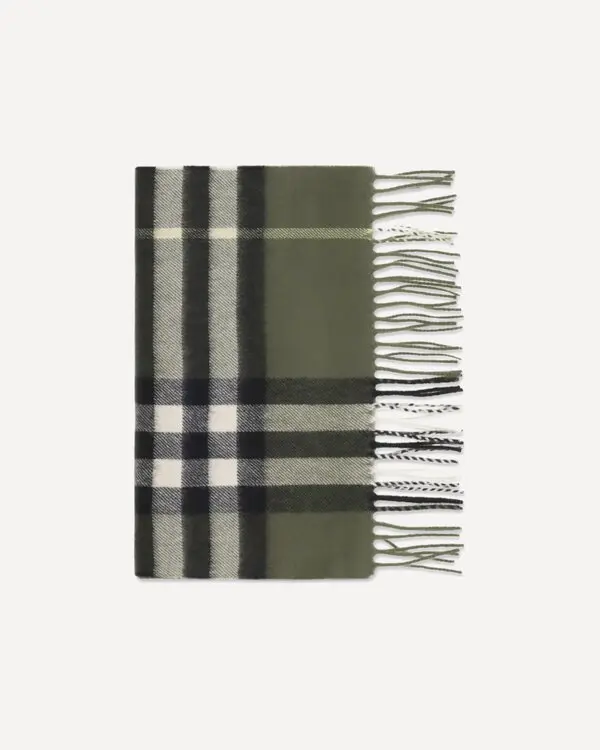 Burberry Check Cashmere Scarf