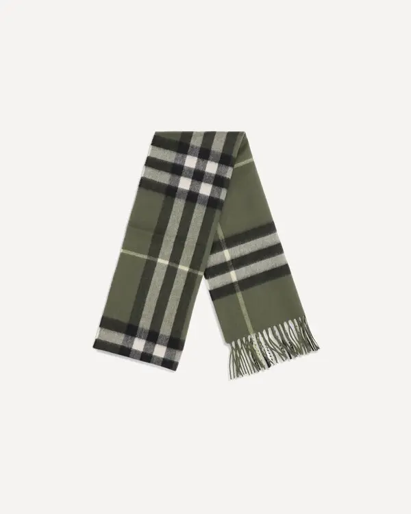 Burberry Check Cashmere Scarf