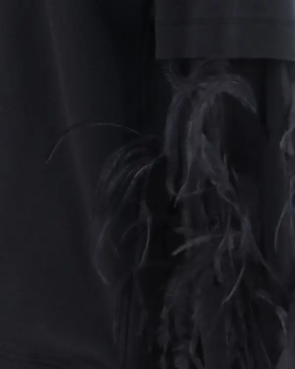 DARKPARK Troy Double-sleeve Feather Top